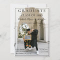 Modern Photo Graduation Open House Invitation | Zazzle