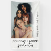 Modern Photo Group Graduation Party Banner | Zazzle