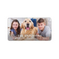Modern Photo Personalized Return Address Label | Zazzle