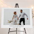 Modern Photo Wedding Welcome Sign | Zazzle
