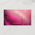Modern Pink Glitter Photo Template Insurance Agent Business Card | Zazzle