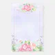 Modern Pink Watercolor Floral Frame Post-it Notes | Zazzle