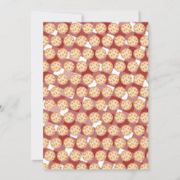 Modern Pizza Birthday Party Plaid Red Invitation | Zazzle