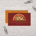Modern Pizza Business Card | Zazzle