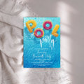 Modern Pool Party Pink Bachelorette Party Invitation | Zazzle
