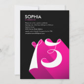 Modern Pop 13th Birthday Party Invitations | Zazzle