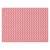 Modern Popular Trendy Red Pink Strawberry Pattern Tablecloth | Zazzle