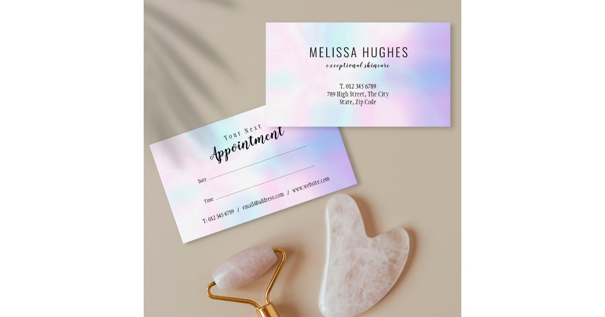Modern Professional Appointment Reminder Card | Zazzle