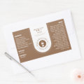 Modern Professional Coffee Label | Zazzle