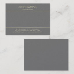 Modern Professional Creative Luxury Pearl Finish Business Card | Zazzle