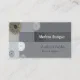 Modern Professional Mid-Century Retro Business Card | Zazzle
