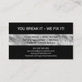 Modern Professional Smartphone Repair Business Card | Zazzle
