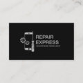 Modern Professional Smartphone Repair Business Card | Zazzle