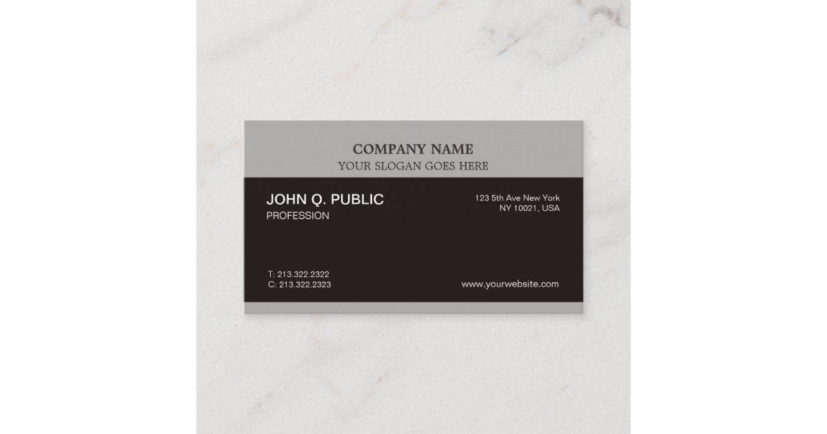 Modern Professional Sophisticated Artistic Design Business Card | Zazzle