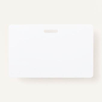 Modern Professional Staff Employee ID Badge | Zazzle
