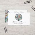 Modern Professional Tree of Life Business Card | Zazzle