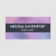 Modern Purple & Pink Swirling Abstract Design Name Tag | Zazzle