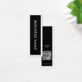Modern QR Code Clothing Label Hang Tag | Zazzle