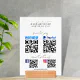 Modern QR Code Scan to Pay Venmo PayPal Holder | Zazzle