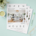 Modern Real Estate Open House Invitation Template Flyer | Zazzle