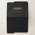 Modern Real Estate Promotional Realtor Logo File Folder | Zazzle