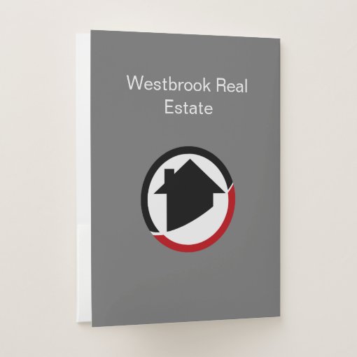 Modern Realtor Professional Presentation Folder | Zazzle