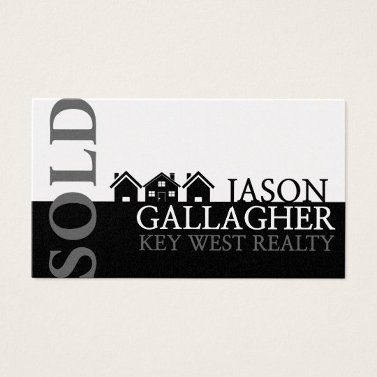 Modern Realty Real Estate Realtor Business Card | Zazzle.com