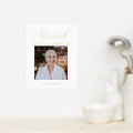 Modern Reserved Memorial Photo Memorial Sign | Zazzle