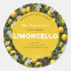 Modern Retro Limoncello Drink Label | Zazzle