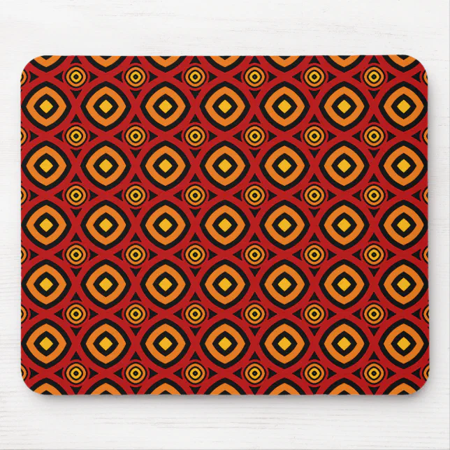 Modern Retro Mousepad | Zazzle