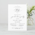 Modern RN Graduation Calligraphy Invitation | Zazzle