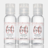 Rose gold hand sanitizer store