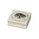 Modern Rustic Elegant Willow Tree Monogram Crest Rubber Stamp | Zazzle