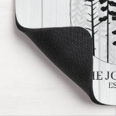 Modern Rustic Pine Tree Farmhouse Mouse Pad | Zazzle