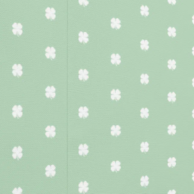 Modern Rustic Sage Green Small Clover Pattern Wallpaper | Zazzle
