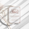 Modern Rustic Western Photo Graduation Party Invitation | Zazzle