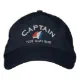 Modern sailing boat captain embroidered baseball cap | Zazzle