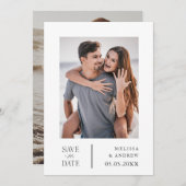 Modern Save the Date | Zazzle