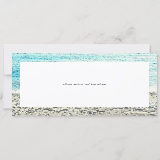 Modern script beach plane boarding pass wedding invitation | Zazzle