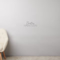 Modern Script Bedroom Nursery Wall Decal | Zazzle