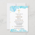 Modern script first holy communion invitation | Zazzle