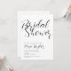 Modern Script Headline Bridal Shower Invitation | Zazzle