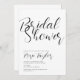 Modern Script Headline Bridal Shower Invitation | Zazzle