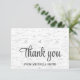 Modern Script Mathematics Formulas Graduation Thank You Card | Zazzle