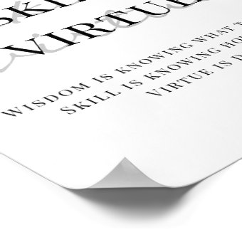 Modern Script Personalized Motivational Quote Poster | Zazzle