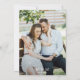 Modern script transparent photo simple wedding invitation | Zazzle