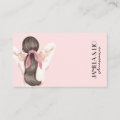 Modern Scrunchie Business Card | Zazzle