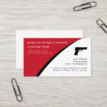 Modern Self Defense Business Cards | Zazzle