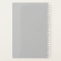 Modern Silver Bokeh Planner | Zazzle