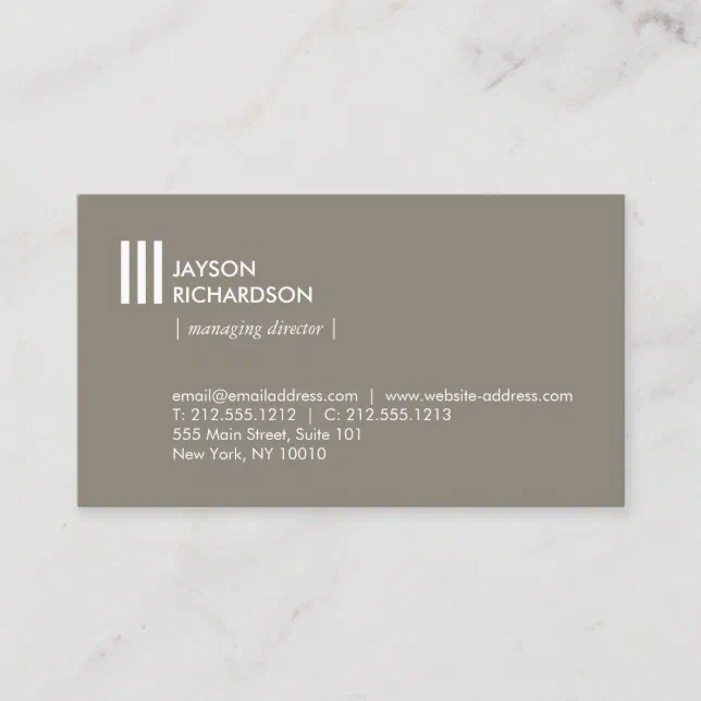 Modern Simple Architecture, Construction, Design 3 Business Card | Zazzle